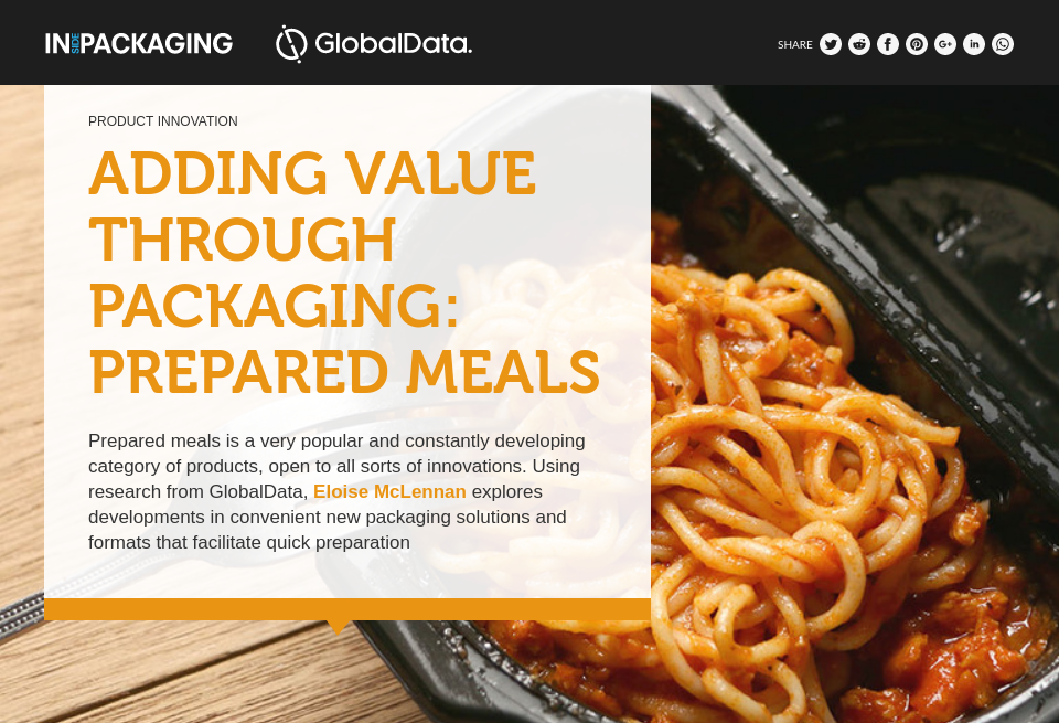 Adding value through packaging: Prepared meals - IPMF | Issue 15 ...